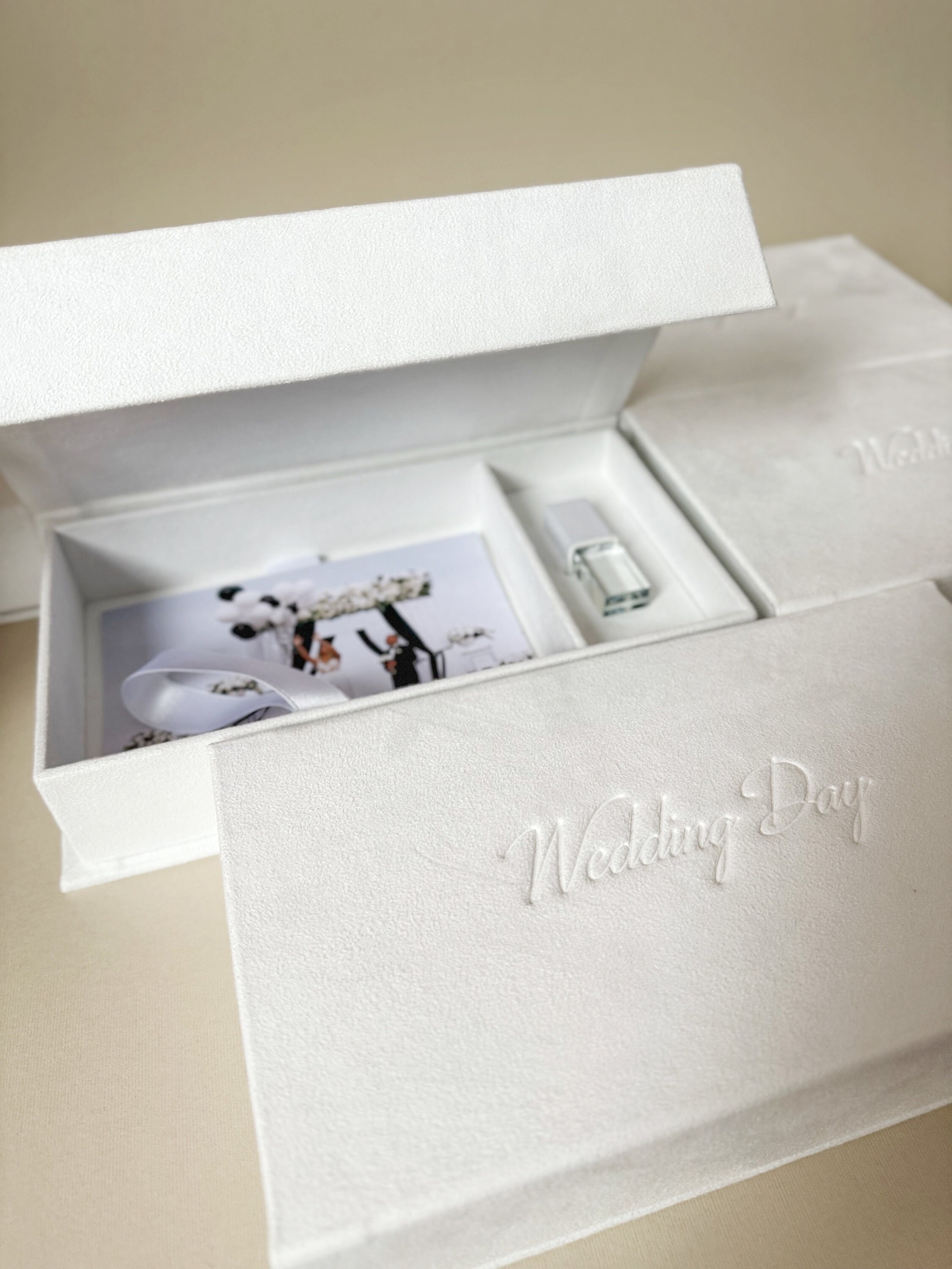 Personalized Photo Box 4x6", 5x7", 6x8" , Photo Packaging, Usb-box, DIY ...