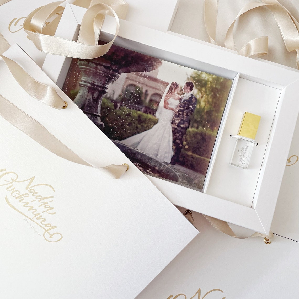 Personalized Photo Box 4x6, 5x7, 6x8 , Photo Packaging, Usb-box ...