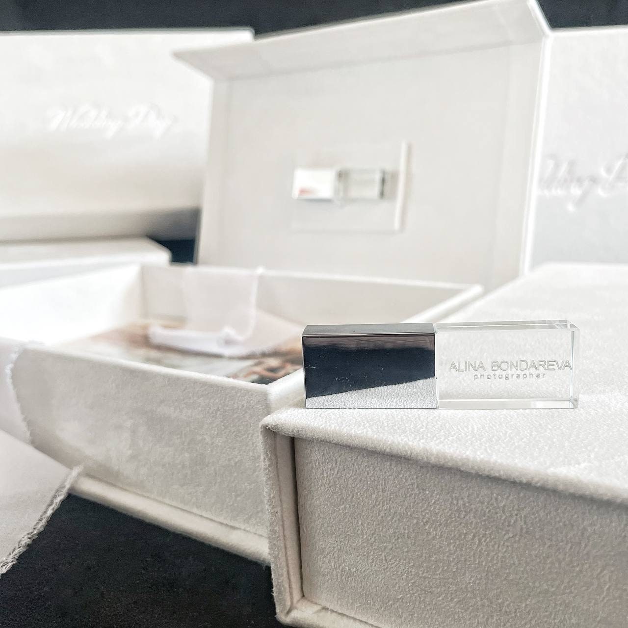 Personalized Photo Box 4x6", 5x7", 6x8" , Photo Packaging, Usb-box, DIY ...