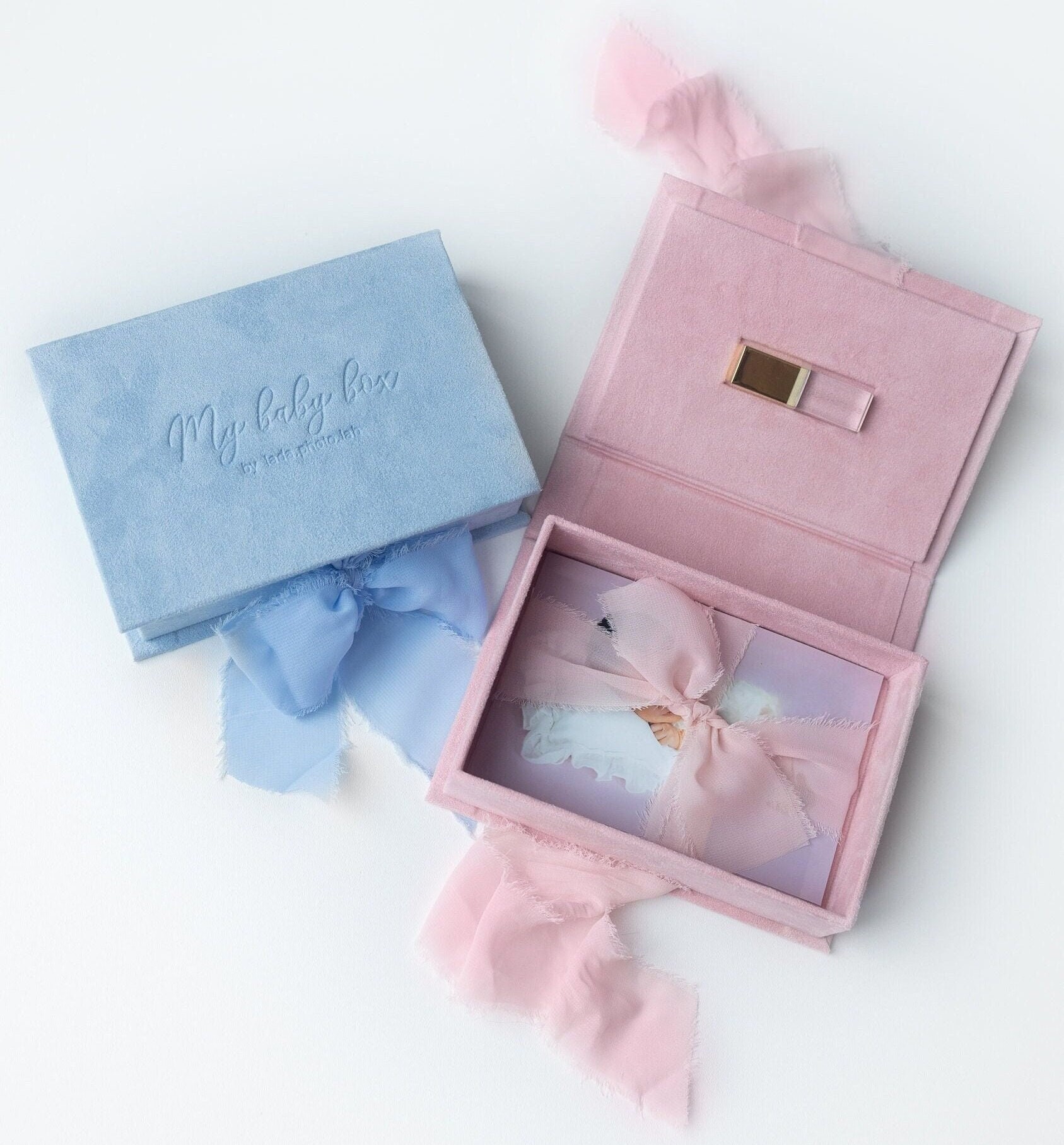 Personalized Photo Box for 4x6, 5x7 and 6x8 Photos, Wedding Packaging ...