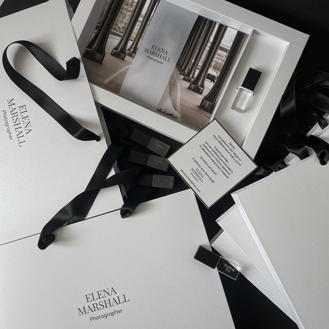 Personalized Photo Box 4x6", 5x7", 6x8" , Photo Packaging, Usb-box ...