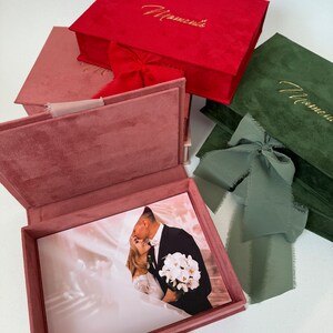 Personalized Photo Box 4x6, 5x7, 6x8 , Photo Packaging, Usb-box, DIY ...