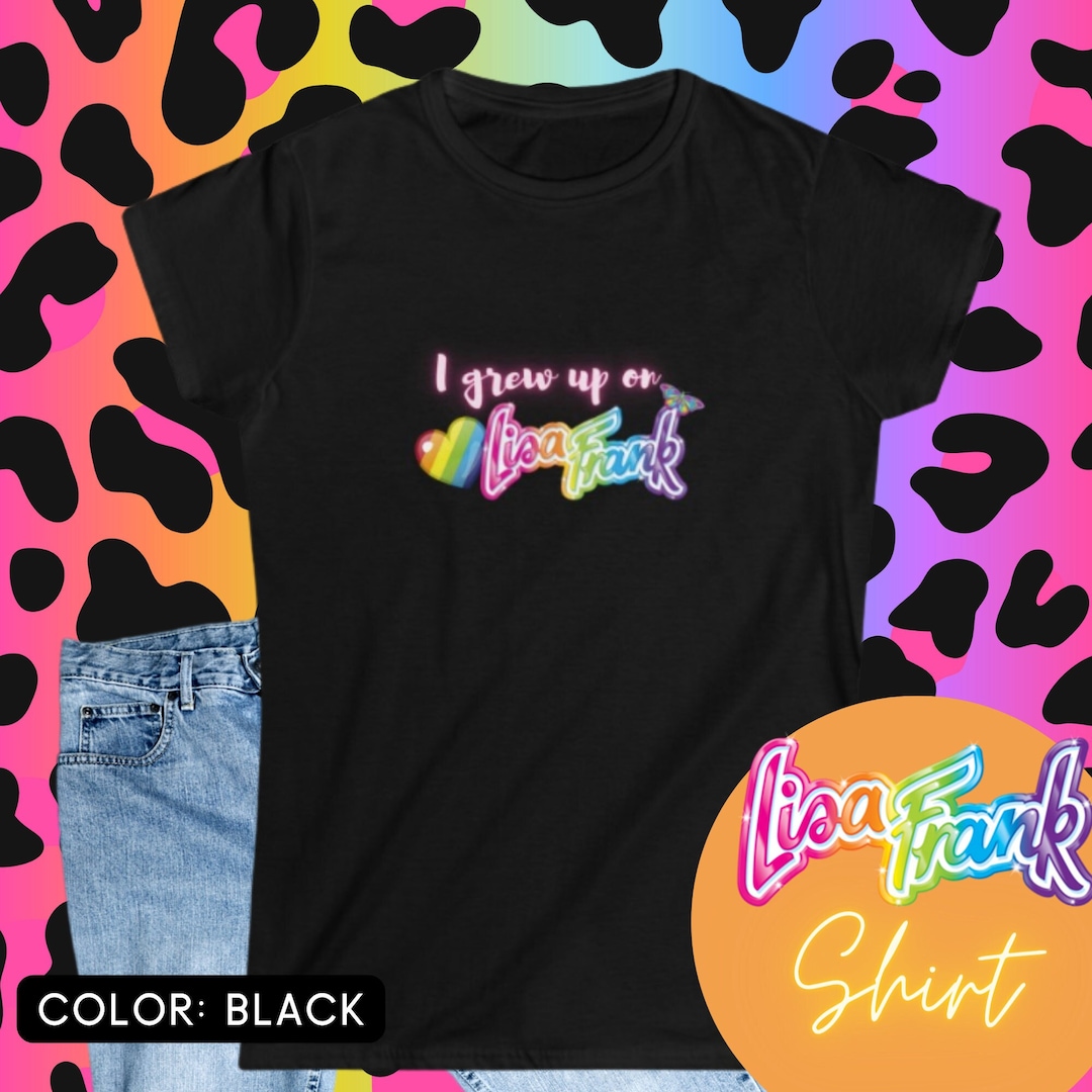 I Grew up on Lisa Frank Shirt | Lisa Frank Mom Shirt | Grew up With ...