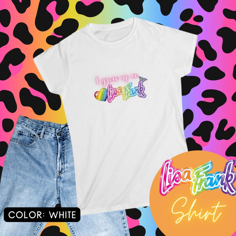 I Grew up on Lisa Frank Shirt | Lisa Frank Mom Shirt | Grew up With ...