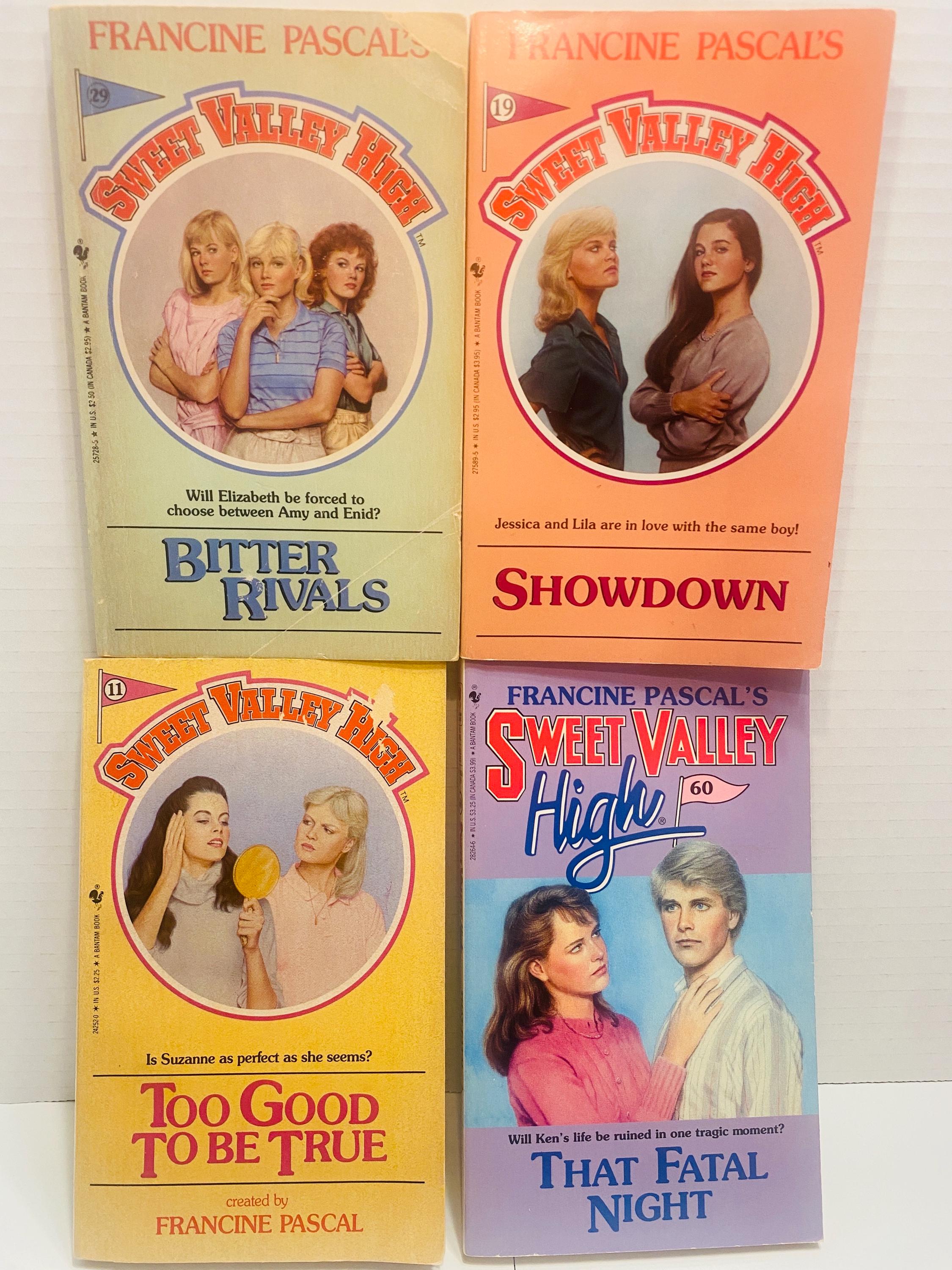 Sweet Valley High Book Series (choose 1) Francine Pascal Teen Drama 80s ...