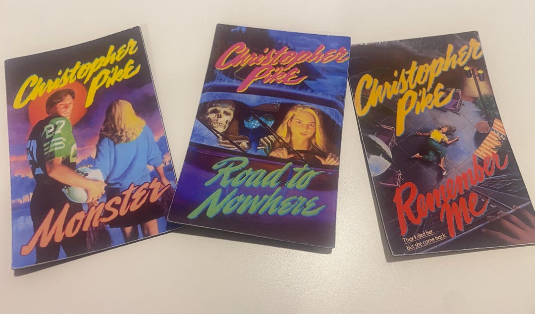 Magnets - Christopher Pike Book Covers 90s Horror Kitchen Decor YA Teen ...