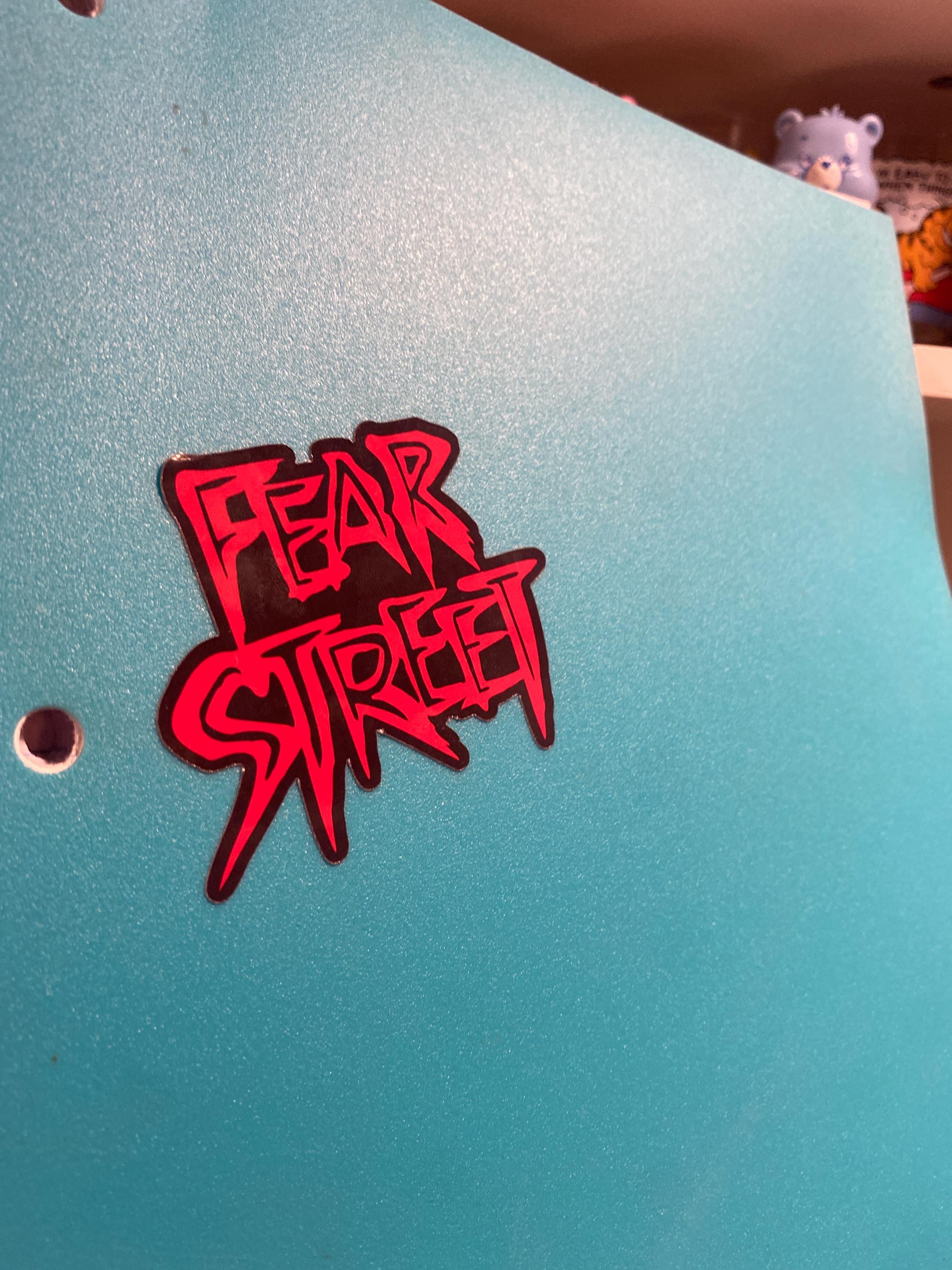 Fear Street Die Cut Logo Stickers R.L. Stine 80's 90's Horror Books - Etsy