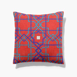 Red Hue Pillow - Etsy