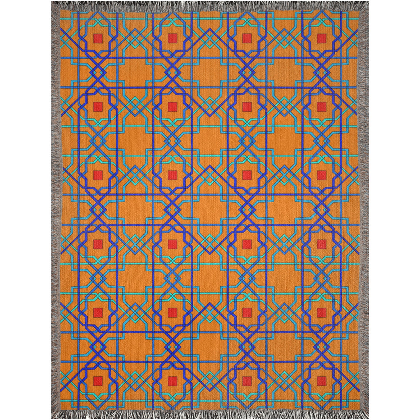 Complementary Hue Blanket - Etsy