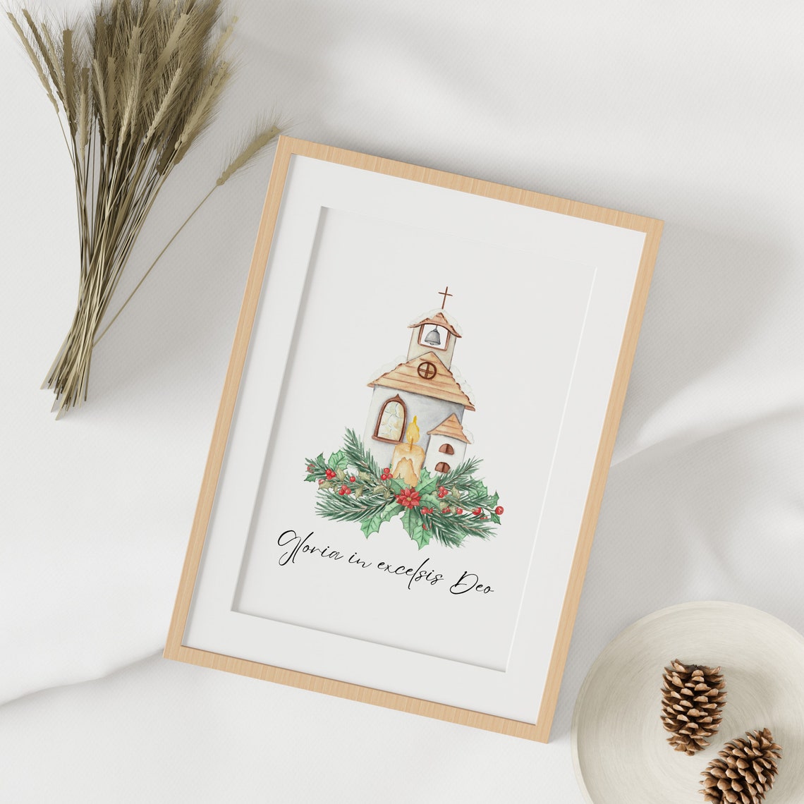 Gloria in Excelsis Deo Download, Printable Christmas Wall Art ...