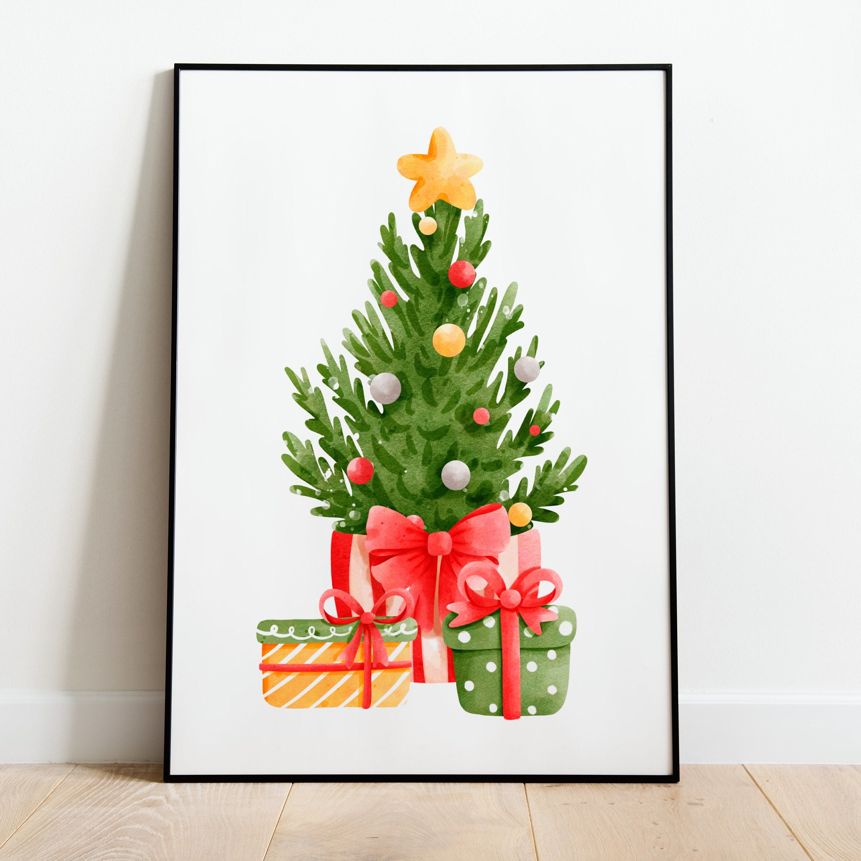 The Nativity of Jesus, KJV Christmas Bible Verse Wall Art Print, the ...