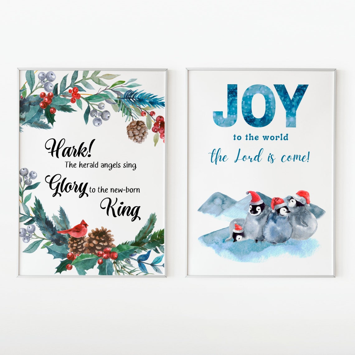 Printable Christmas Bible Verse Bundle Set of 10, Digital Christmas ...