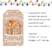 Printable Christmas Gift Tags, Ginger Bread Christmas Tags, DIY ...