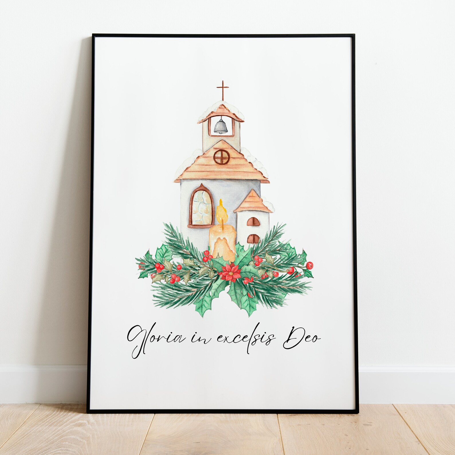 Gloria in Excelsis Deo Download, Printable Christmas Wall Art ...
