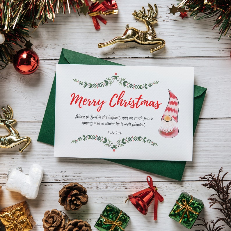 Printable Christmas Bible Verse Bundle Set of 10, Digital Christmas ...