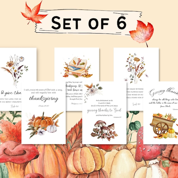 Fall Scripture - Etsy