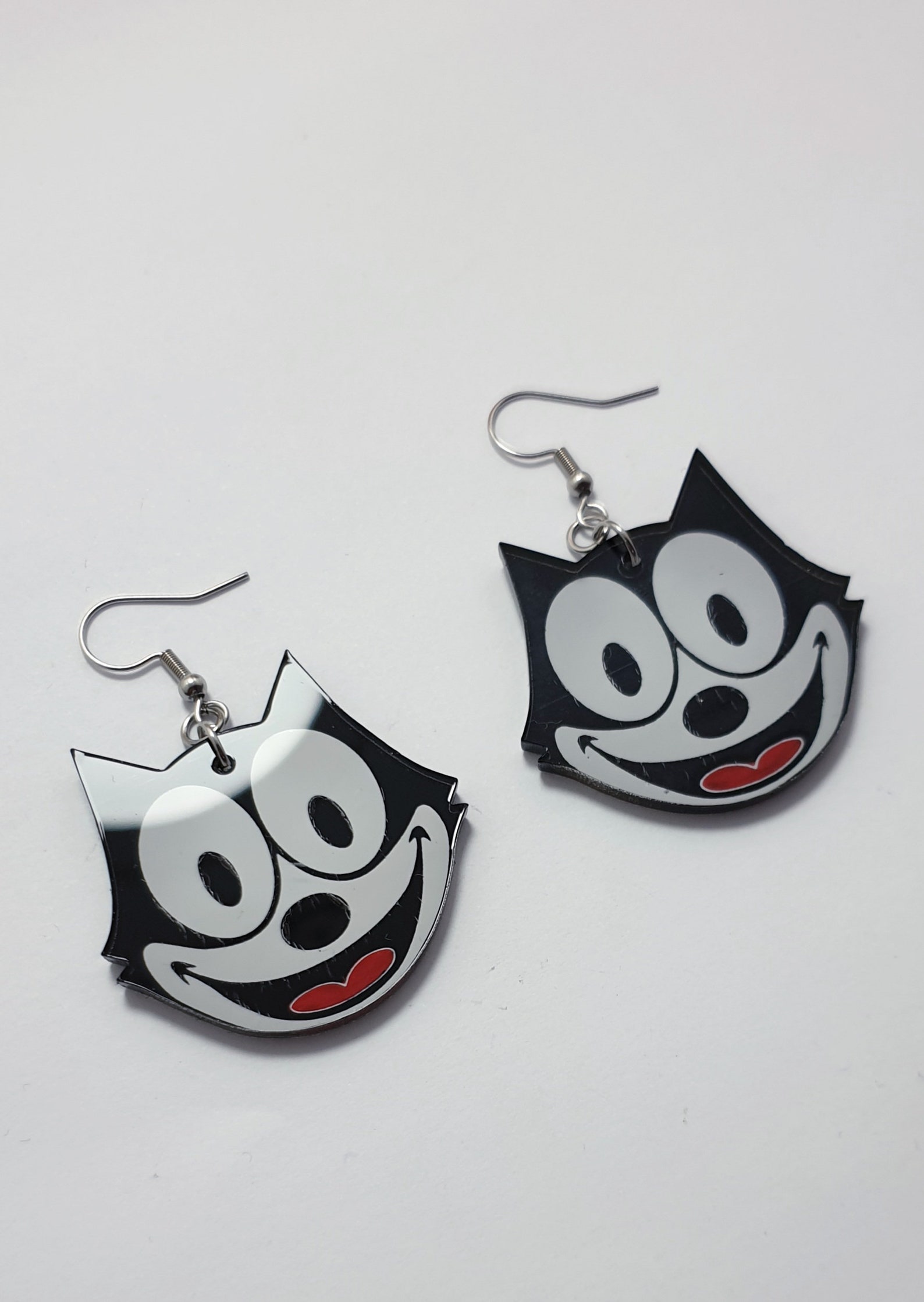 Felix the Cat Earrings - Etsy