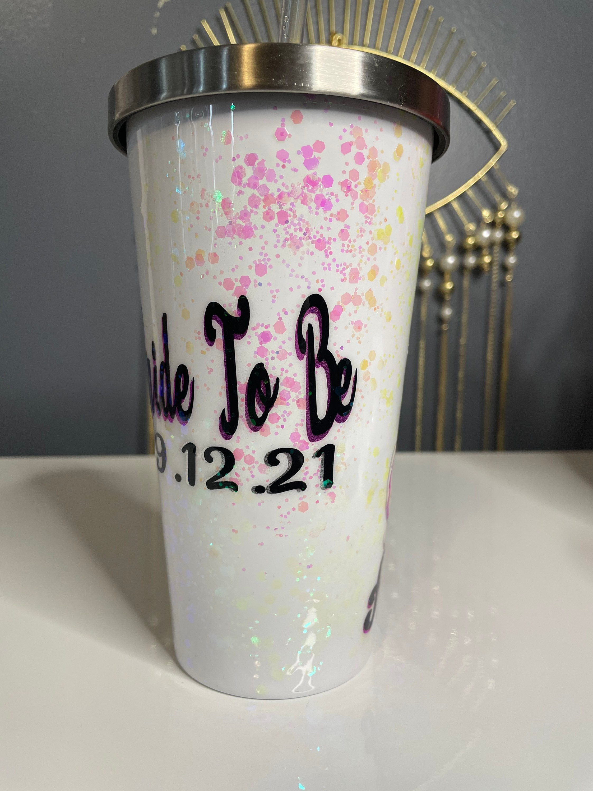 Bride to Be Hot/cold Tumbler. Wedding Bridal Cup. - Etsy