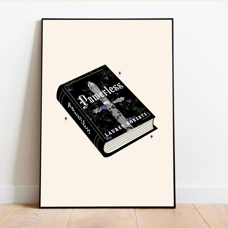 Powerless Lauren Roberts Fantasy Book Illustration Poster Book Girly ...