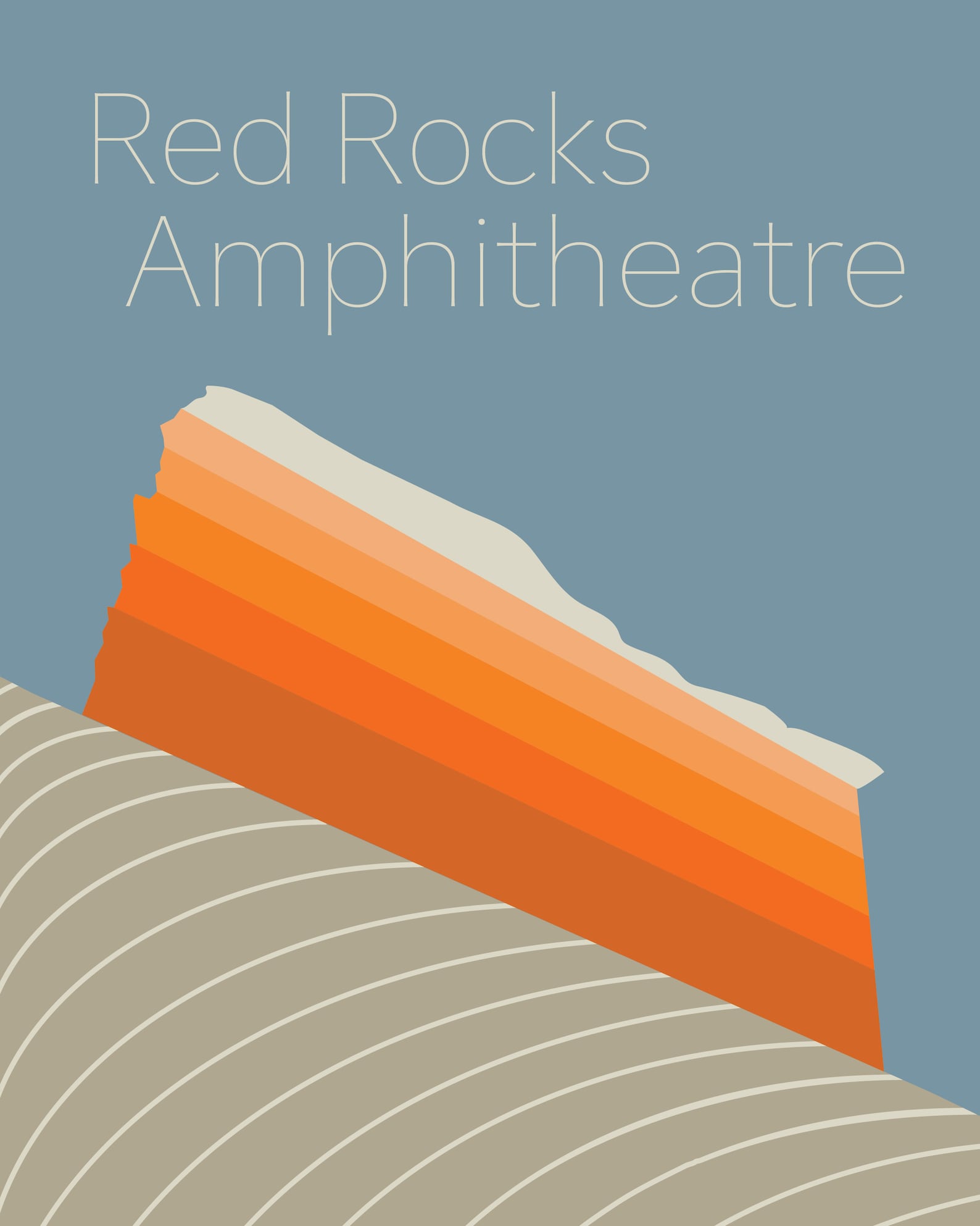 Red Rocks Wall Art Denver Red Rocks Print Denver Wall Art | Etsy