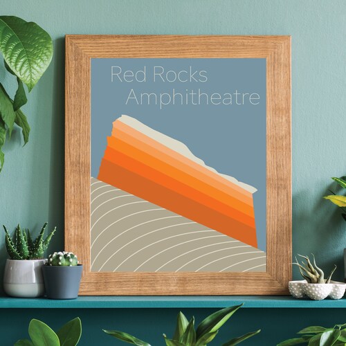 Red Rocks Amphitheater Print - Etsy