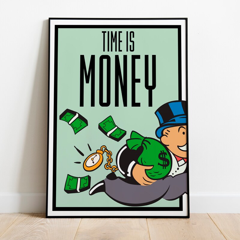 Time is Money - Etsy
