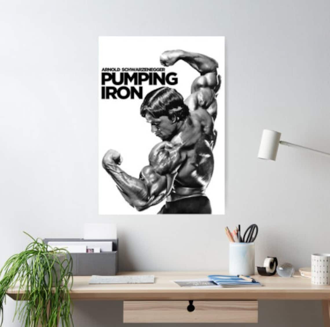 Arnold Schwarzenegger Pumping Iron Poster | Etsy