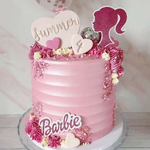 Barbie Cake Topper - Etsy
