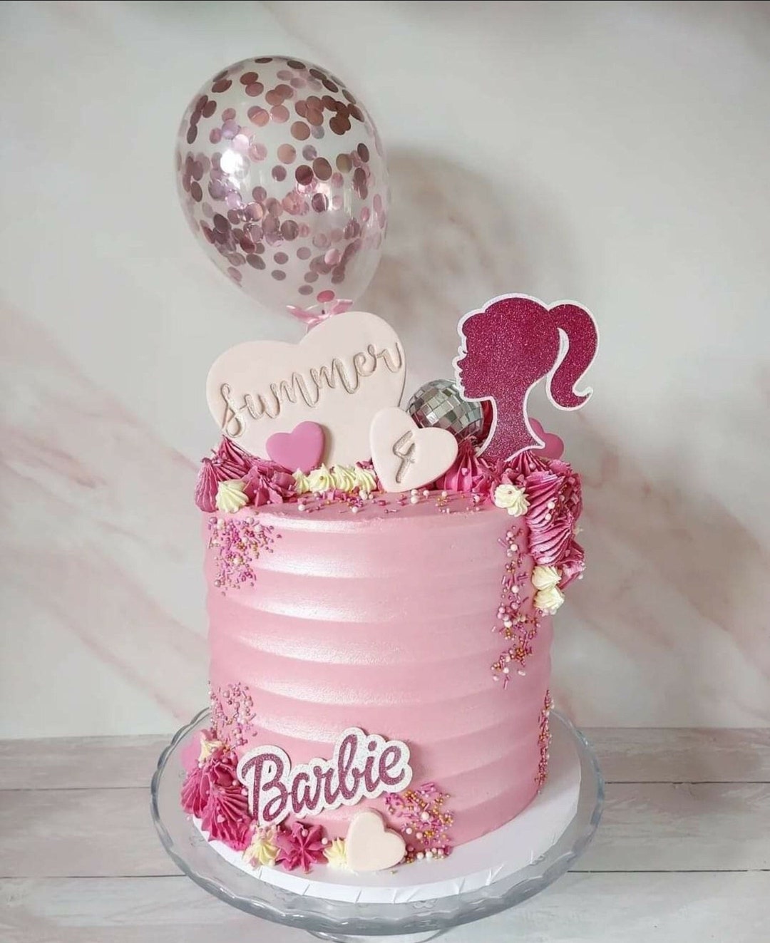 Barbie Cake Topper - Etsy