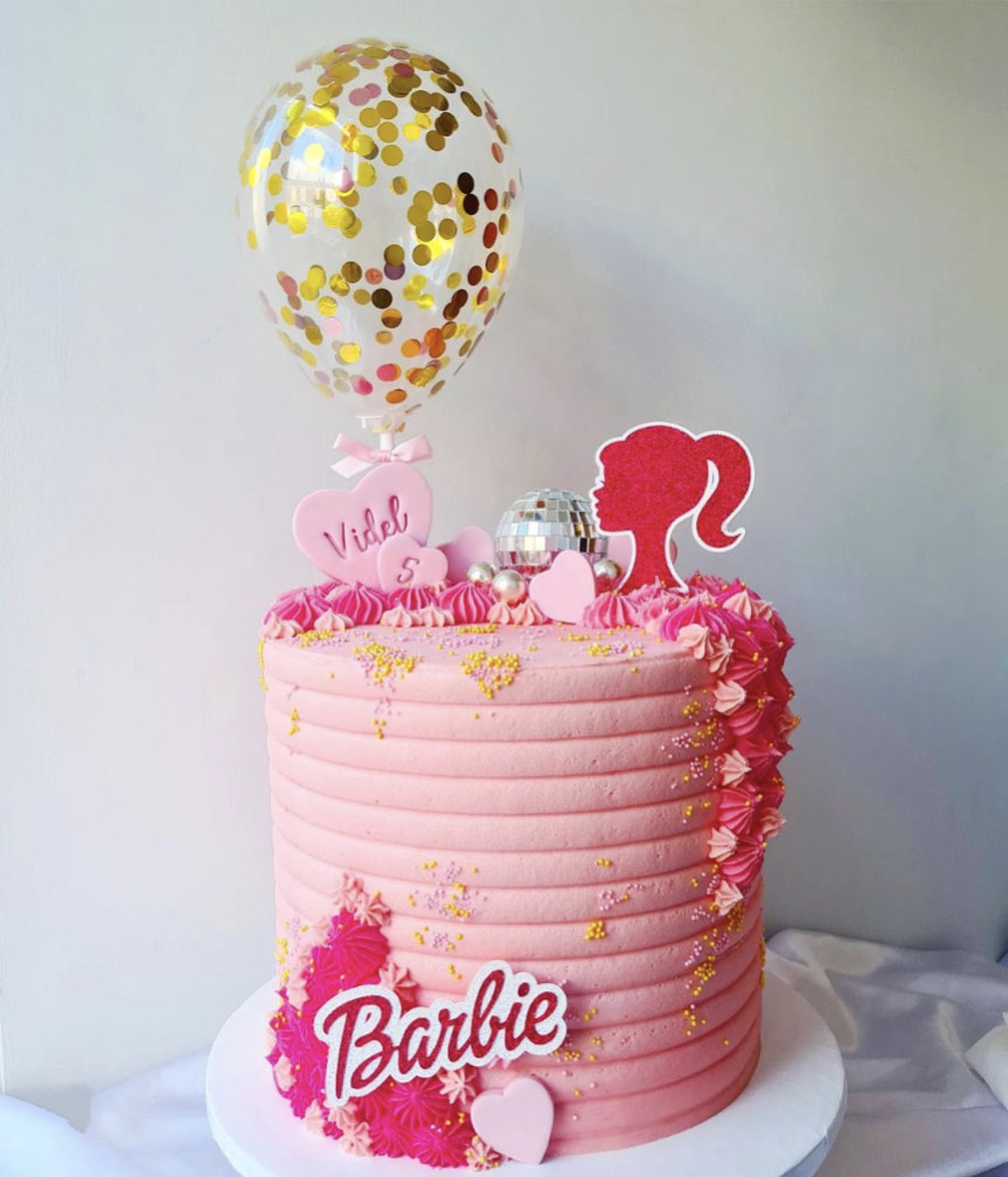 Barbie Cake Topper - Etsy