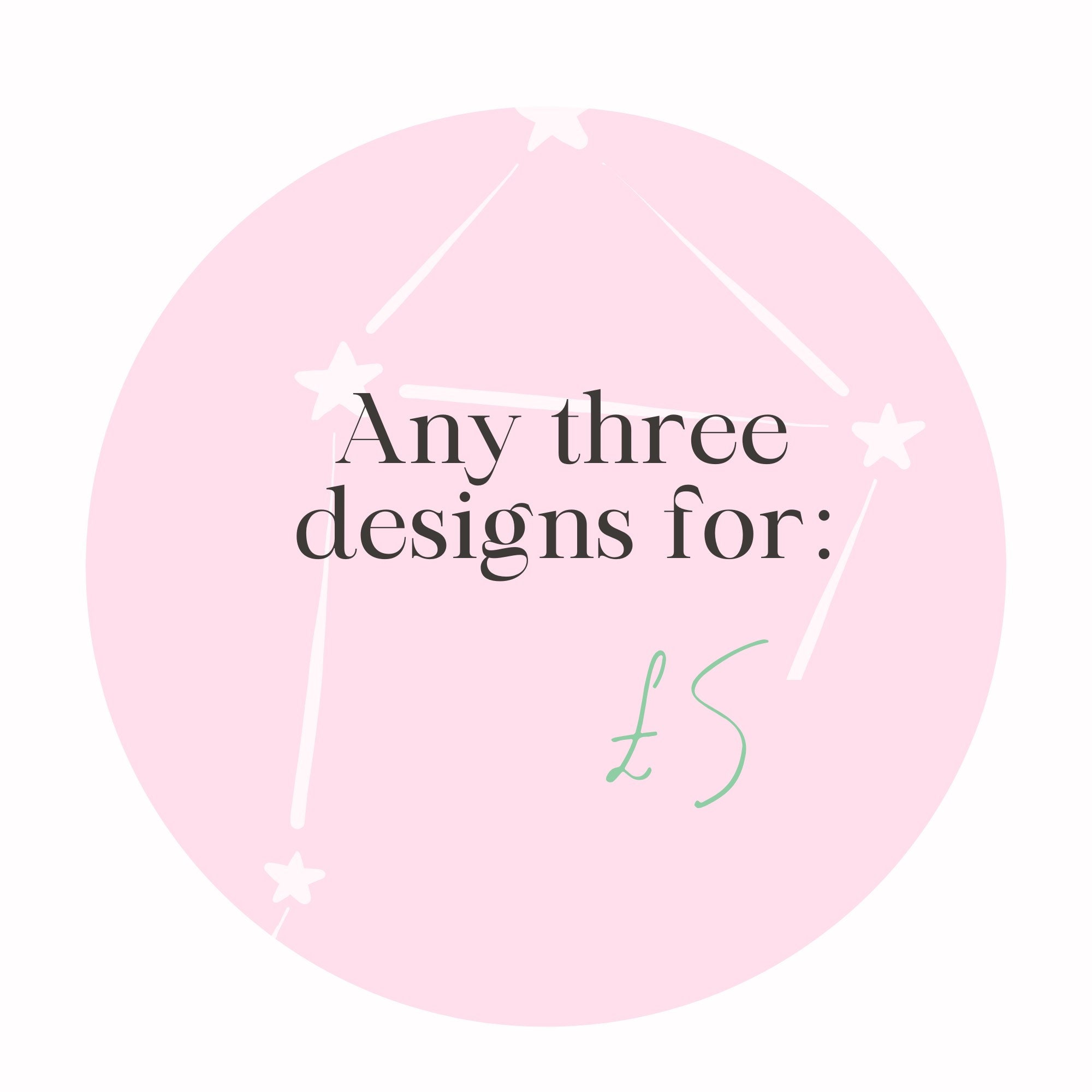 THREE FOR 5 POUNDS // Sticker Bundle | Etsy