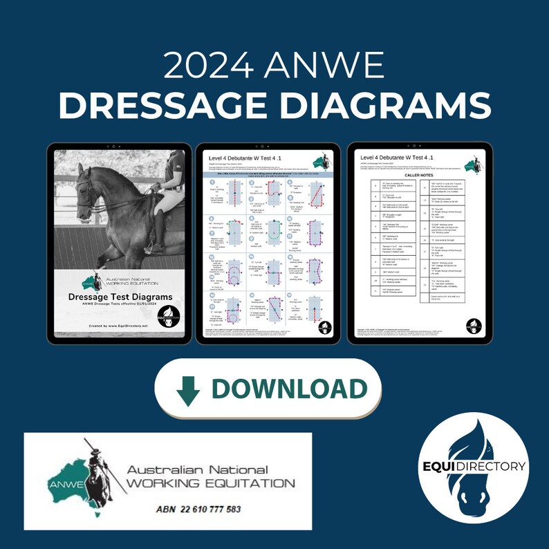 Dressage Test Diagrams - 2024 Australian National Working Equitation ...