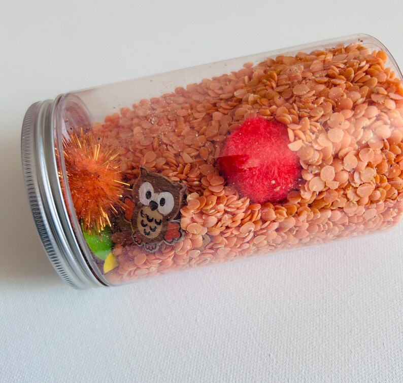 Bocal cherche et trouve I spy jar thème de l'automne - Etsy France