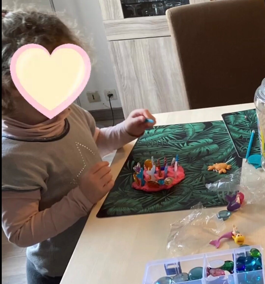 Mermaid Themed Sensory Kit, Take Away Game, Sensory Play, Healthy ...