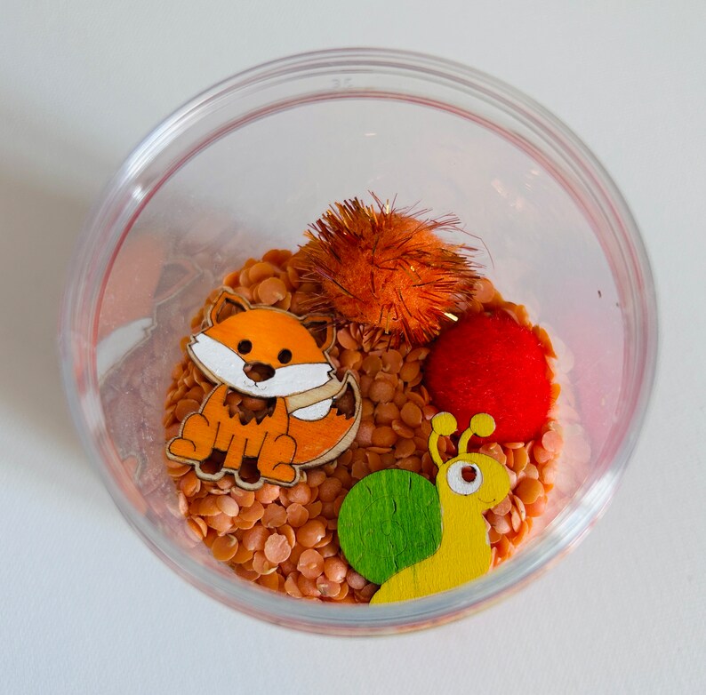 Bocal cherche et trouve I spy jar thème de l'automne - Etsy France