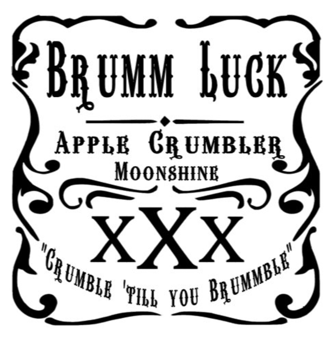 Custom Moonshine Label Digital File | Etsy