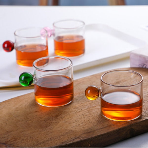 Glass Tea Cups - Etsy