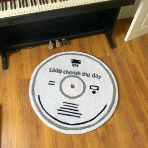 Custom CD Tufted Rug, Personalized Tufted Rug, Custom CD Tufting Rug ...