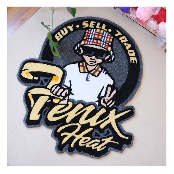 Tufted Rug Art - Etsy