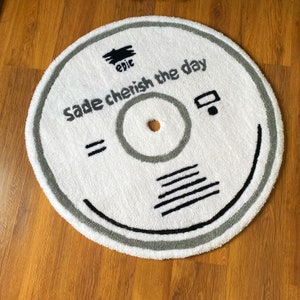 Custom CD Tufted Rug, Personalized Tufted Rug, Custom CD Tufting Rug ...