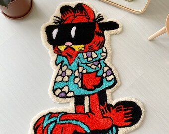 Garfield Rug - Etsy