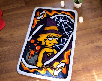 Lisa Simpson Rug - Etsy