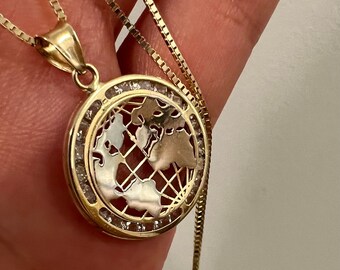 Diamond Cut Globe - Etsy