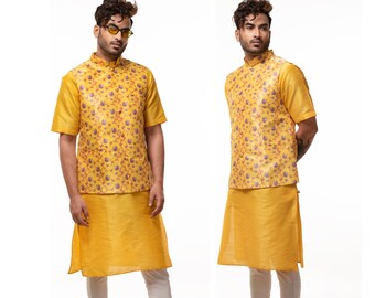 Haldi Nehru Jacket - Etsy