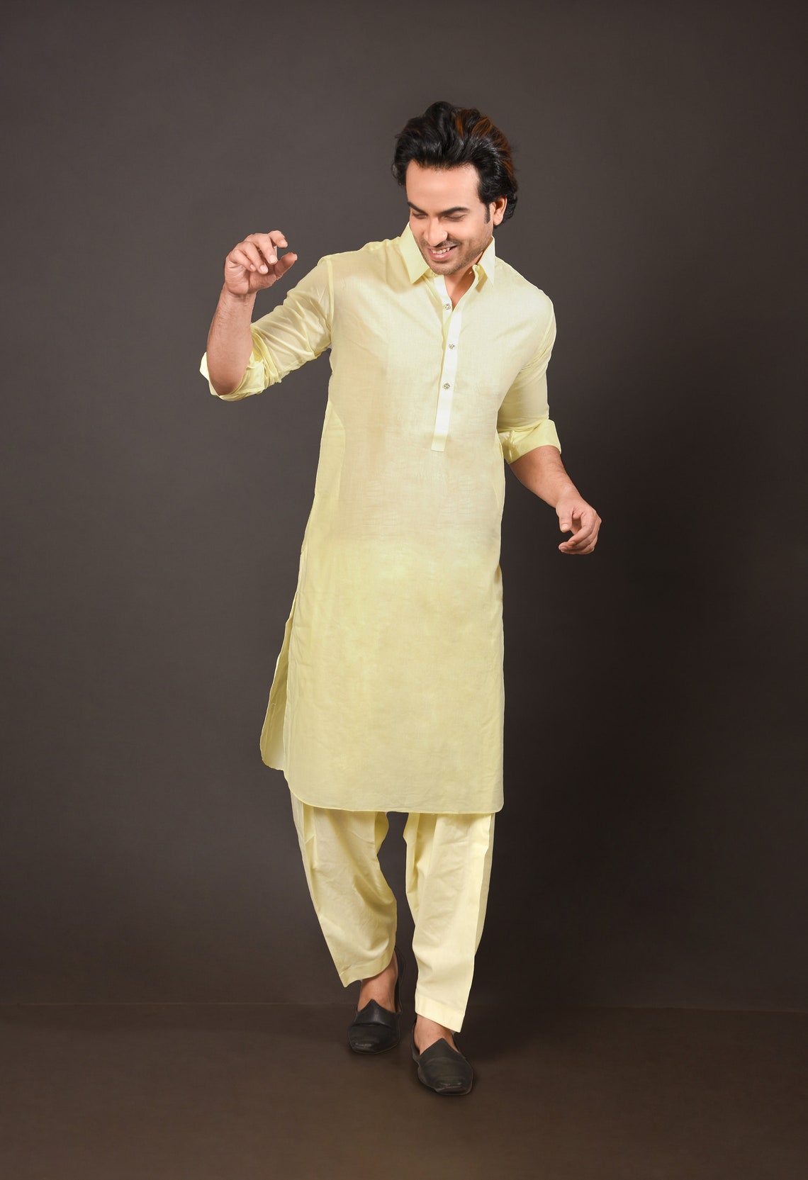 White Pathani Suit Black Pathani Suit Pathani Kurta Pakistani - Etsy
