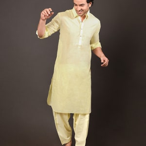 White Pathani Suit Black Pathani Suit Pathani Kurta Pakistani Salwar ...