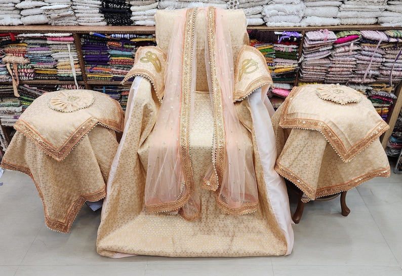 Buy Jai Guruji Swaroop Cushion Guruji Chola Guruji Sangat Guruji Online ...