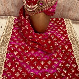Groom Stole Pagadi and Dupatta Set Safa Pagri Groom Dupatta Wedding ...