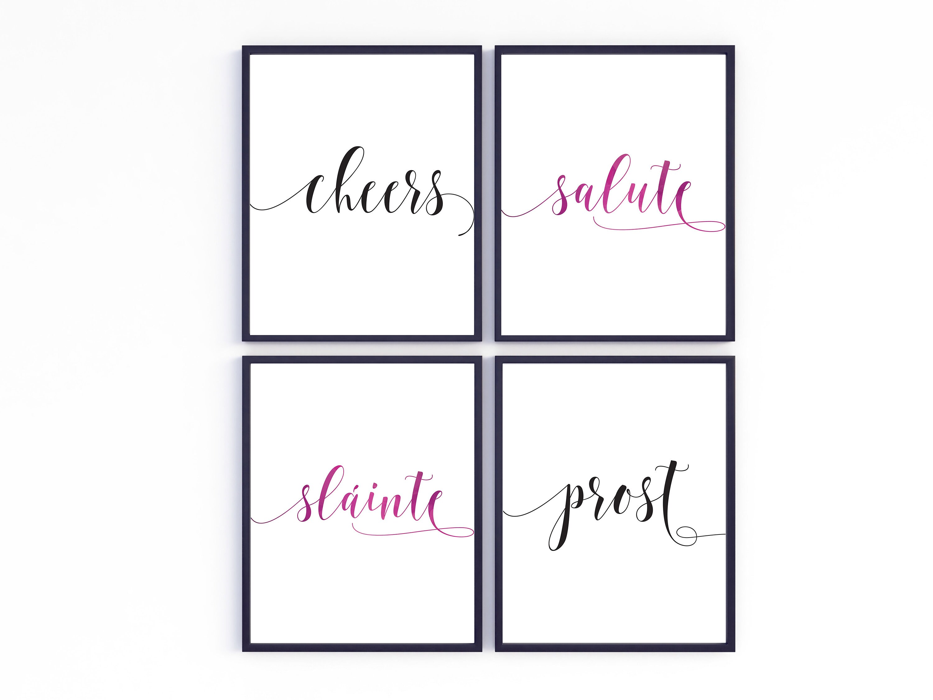 Prost Printable, Wall Art, Instant Download, Wall Decor - Etsy