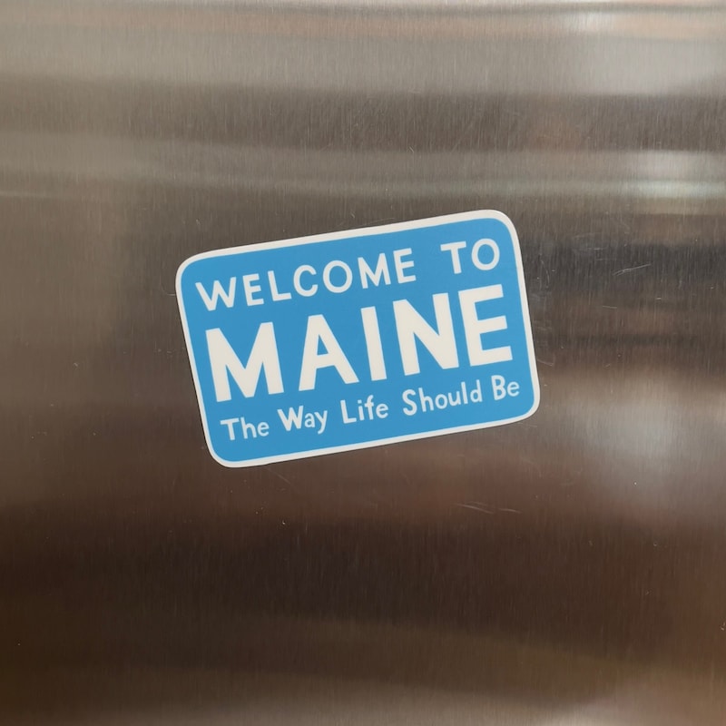 Maine Sign - Etsy